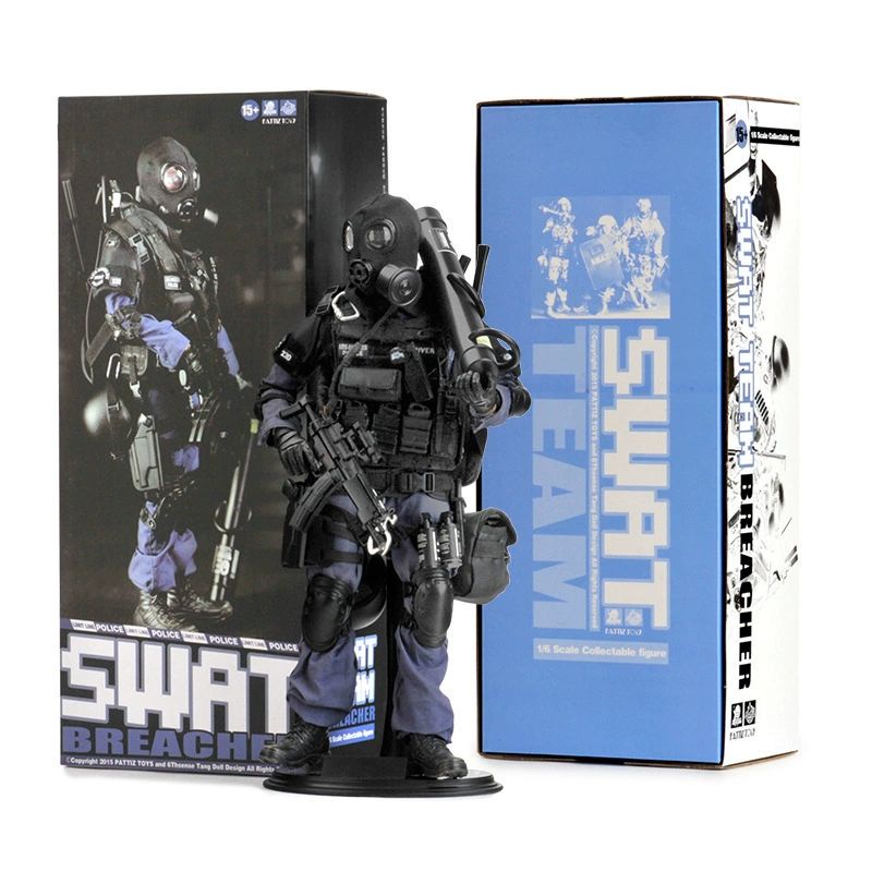 Jual 1/6 SWAT Breacher Figure Pattiz Toys LIKE HOTTOYS | Shopee Indonesia