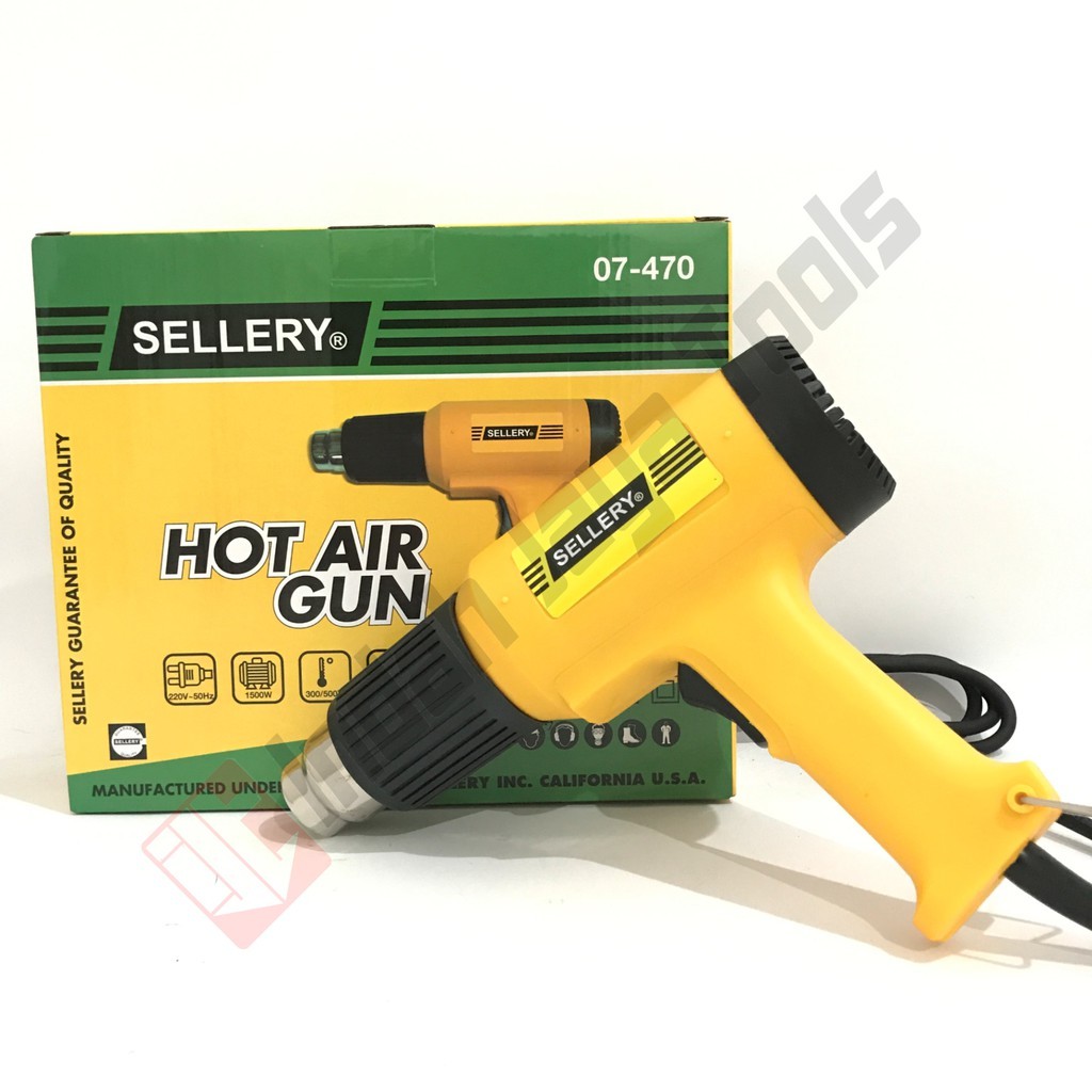 Jual SELLERY Hot Air Gun HG-500 - Heat Gun Alat Blower Pemanas | Shopee ...
