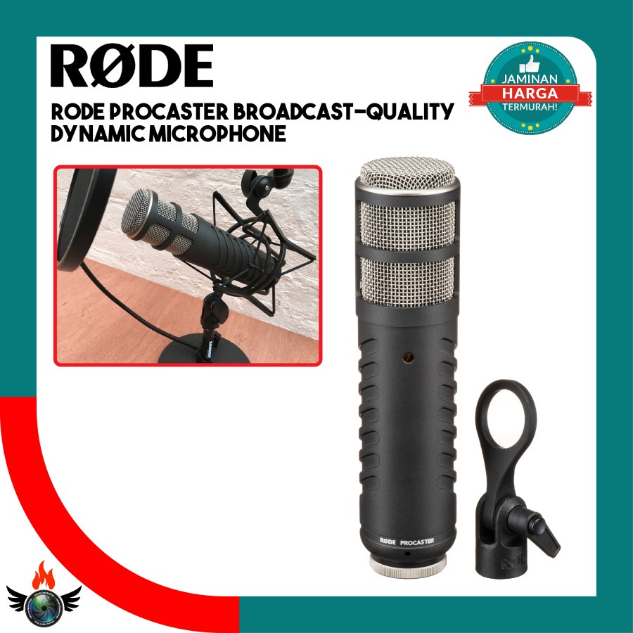 Jual Rode Procaster Broadcast-Quality Dynamic Microphone | Shopee Indonesia