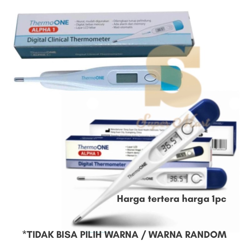 Jual Thermometer digital / Thermo One / Alpha 1 / alat pengukur suhu ...
