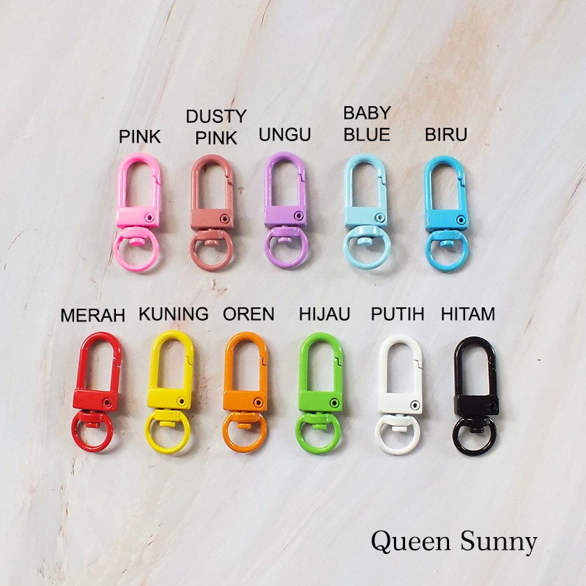 Jual Kait Hook Warna-Warni Gantungan Kunci Bentuk Gembok Kaitan ...