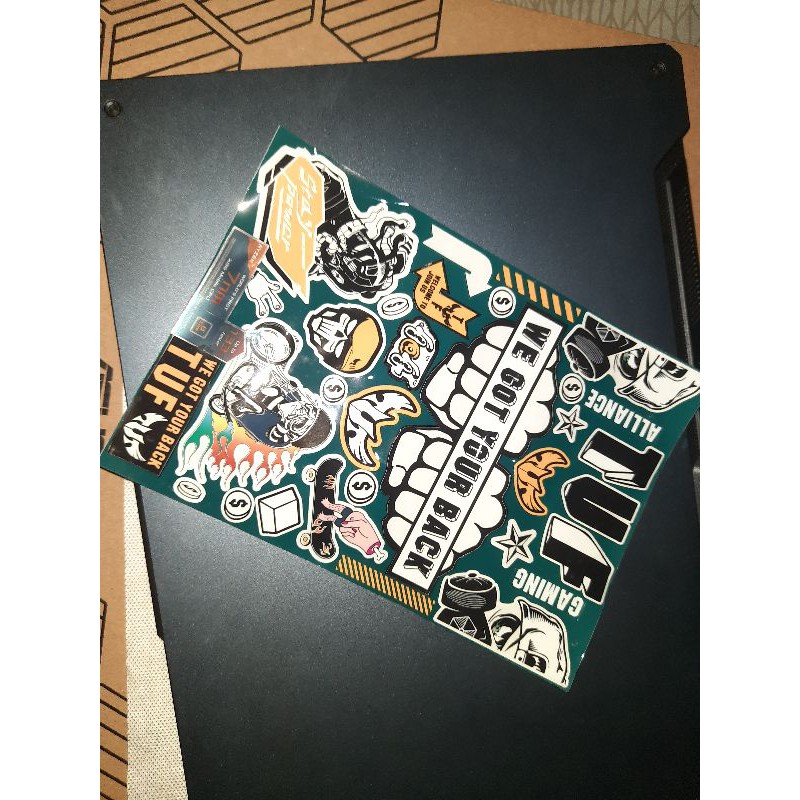 Jual Sticker Bundling Asus TUF A15 Gaming Original | Shopee Indonesia