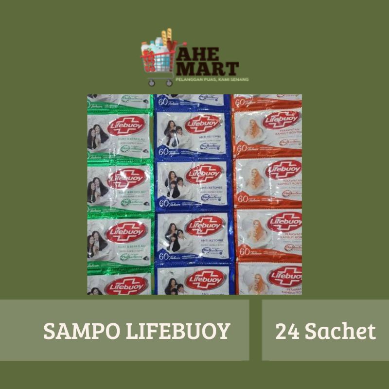 Jual Lifebuoy Shampo / Sampo lifebuoy sachet 1 renteng isi 12pcs ...