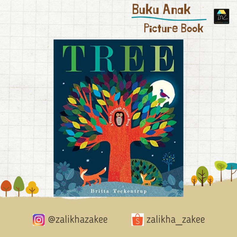 Jual Zalikhazakee - SOFTCOVER - Buku BBW Anak - Tree Britta Teckentrup - SOFTCOVER | Shopee ...
