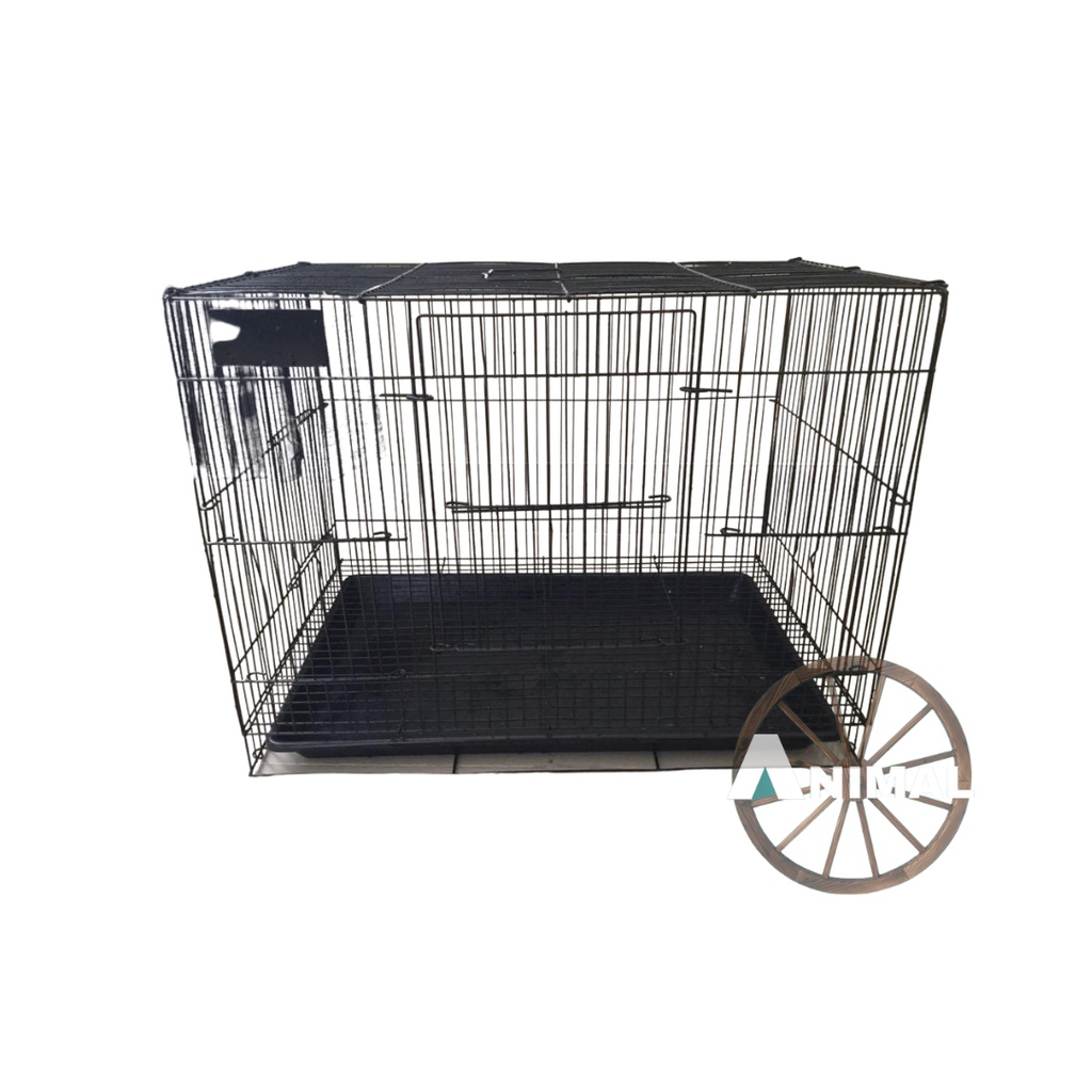 Jual KANDANG BESI LIPAT 40 x 35 x 30 cm ( P X L X T ) | Shopee Indonesia