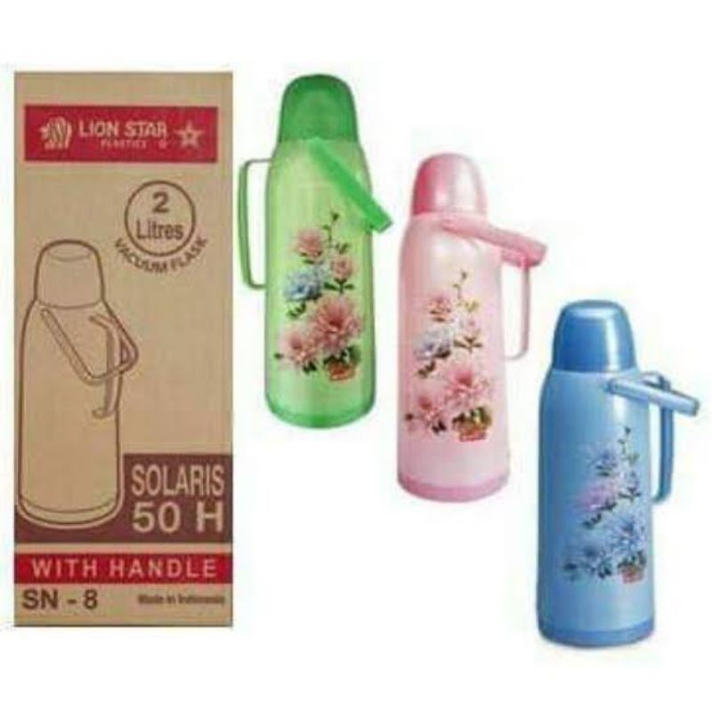 Jual (KHUSUS GOJEK) TERMOS AIR PANAS LIONSTAR 2 LITER SOLARIS | Shopee Indonesia