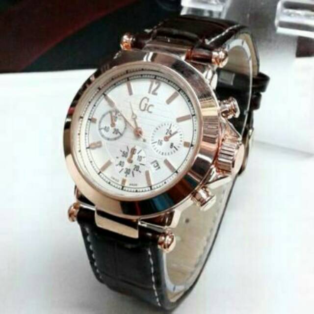 Jual JAM TANGAN WANITA ( GC TALI KULIT TGL TERBARU) | Shopee Indonesia