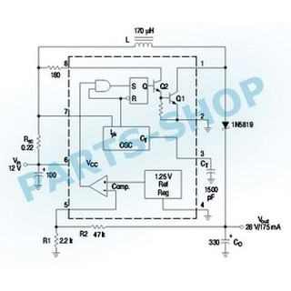 Jual MC34063 MC34063A BOOST BUCK INVERTING 40V 1.5A SWITCHING REGULATOR ...