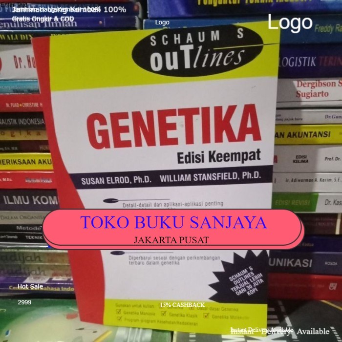 Jual Genetika Schaum 's edisi 4 keempat by Susan Elrod | Shopee Indonesia