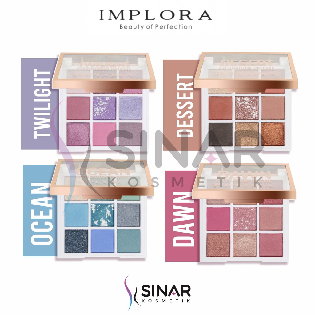 Jual Implora Eyeshadow Palette - Implora NEW Eyeshadow Palette Desert ...