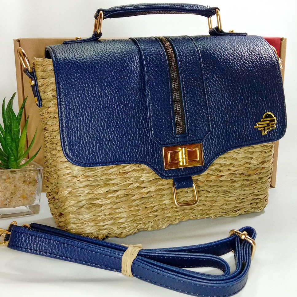 Jual RJ CRAFT - Tas Anyaman Mendong Tas Etnik Modern Tas Sling Bag ...