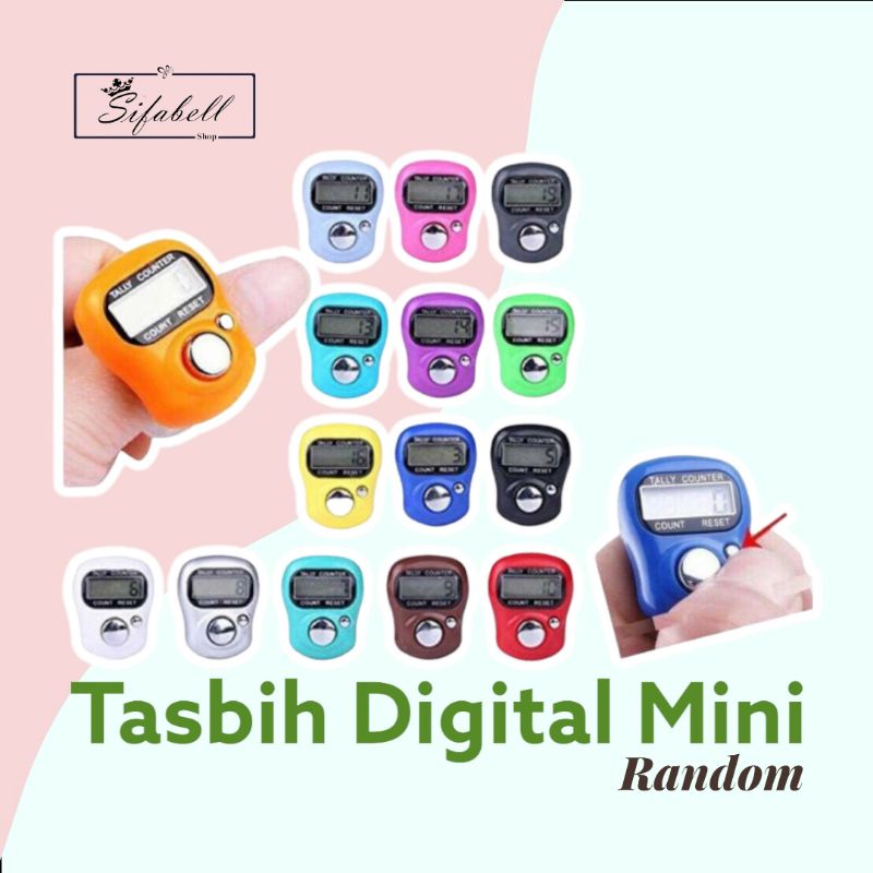 Jual Tasbih Digital Mini Alat Hitung Digital Hand Counter | Shopee ...