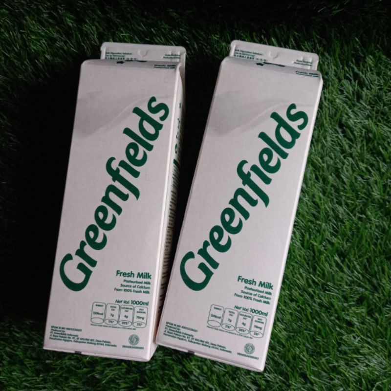 Jual Greenfields Fresh Milk 1 liter | Shopee Indonesia
