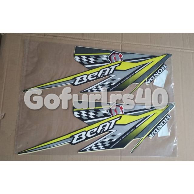 Jual Striping Motor Honda Beat New Sticker Body Motor All-new Honda ...