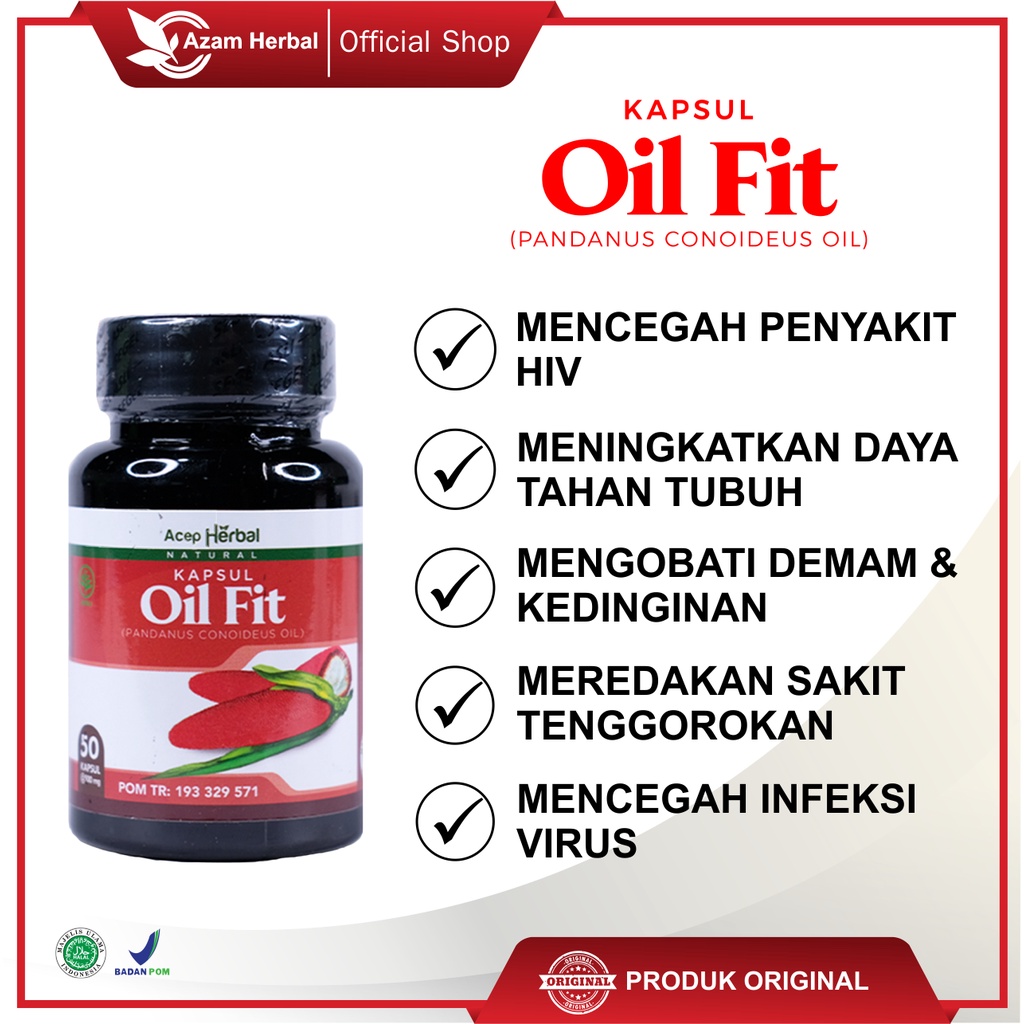 Jual Kapsul Oil Fit Obat Untuk Mencegah HIV AIDS Meningkatkan Kekebalan ...