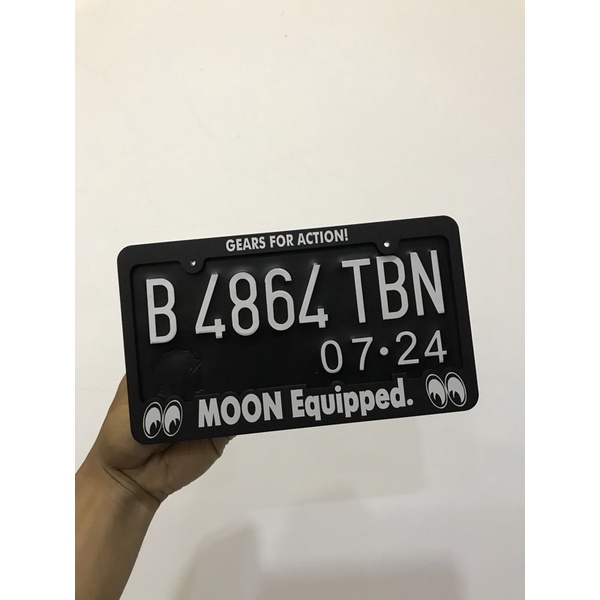 Jual License Plat Frame / frame + plat nomor motor | Shopee Indonesia