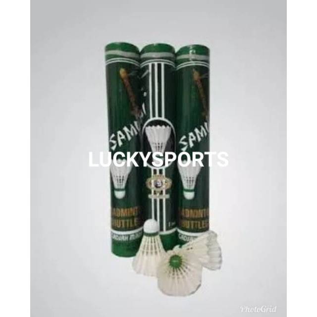 Jual Shuttlecock Samurai Hijau / Kok Badminton Samurai Hijau | Shopee ...