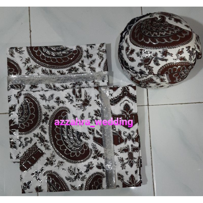 Jual Jarik prodo manten, jarik prodo motif semen romo putih,sepasang ...