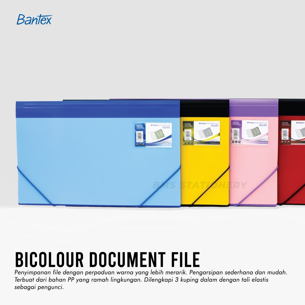 Jual Bantex Document File Map Tali Plastik Folio F4 2 Warna | Shopee ...