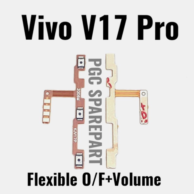 Jual Original Flexible Konektor Volume Power On Off Vivo V17 Pro / Vivo ...