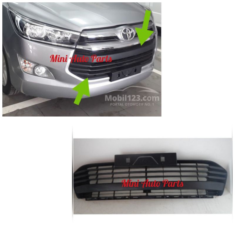 Jual RAM / Gril / GRILL / Grille / Bemper Bumper BAWAH Innova REBORN ...