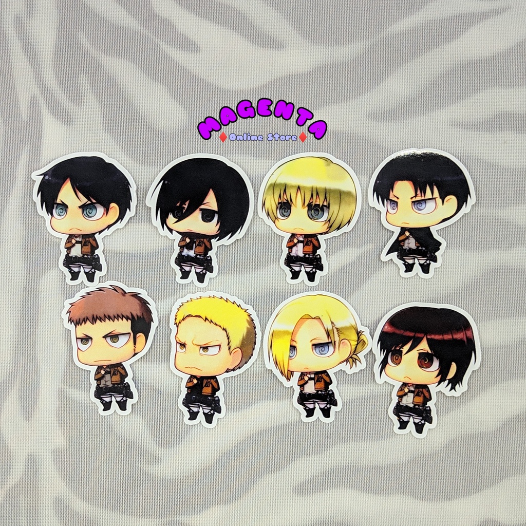 Jual Stiker Anime Attack on Titan AOT-1 | Shopee Indonesia