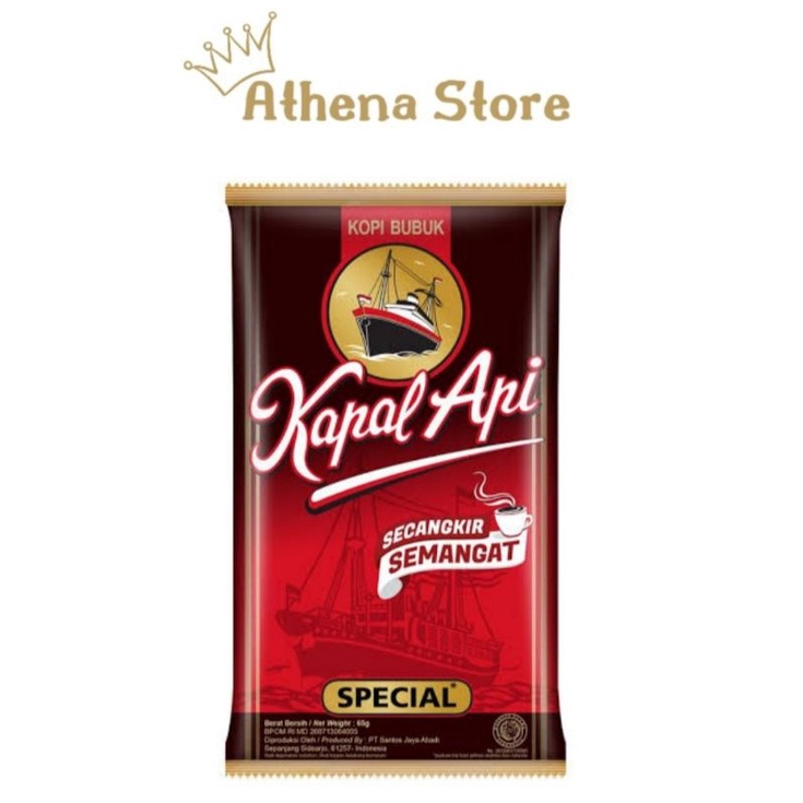 Jual Kopi Kapal Api Special 65Gr | Kopi Hitam Kapal Api Tanpa Gula ...