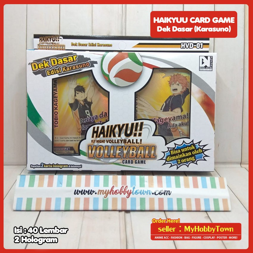 Jual Kartu Anime Haikyuu Card Game Basic Deck Dek Dasar Karasuno ...