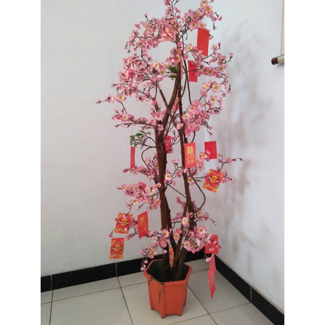 Jual Pohon Plastik Sakura atau Pohon Angpao | Shopee Indonesia