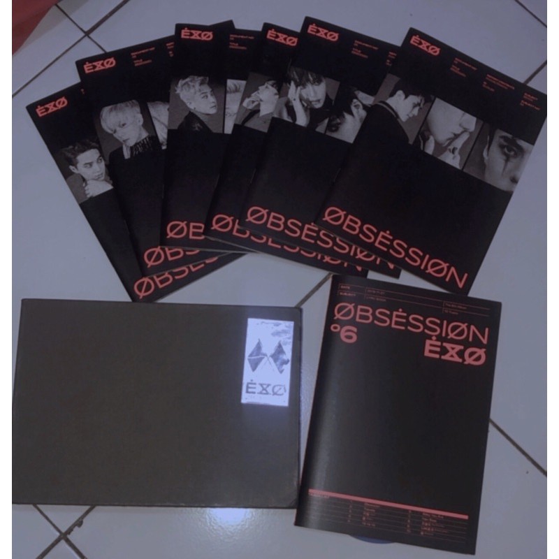 Jual ALBUM ONLY EXO OBSESSION XEXO VERSI READY STOCK OFFICIAL LENGKAP ...
