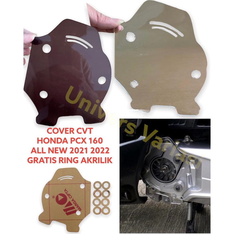 Jual COVER CVT PCX 160 NEW 2021 / ADV 160 TUTUP MESIN FILTER UDARA ...