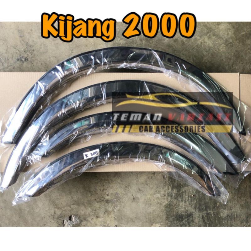 Jual LIST LIS ATAS BAN OVER FENDER TRIM MOBIL KJ KIJANG 2000 NEW KAPSUL ...