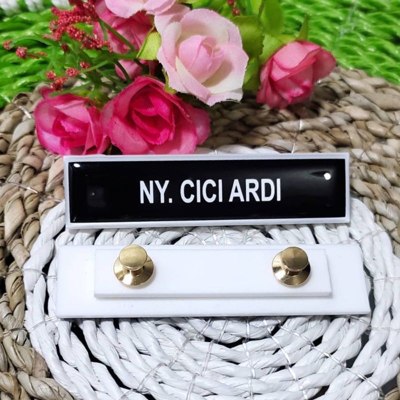 Jual NAME TAG/PAPAN NAMA | Shopee Indonesia