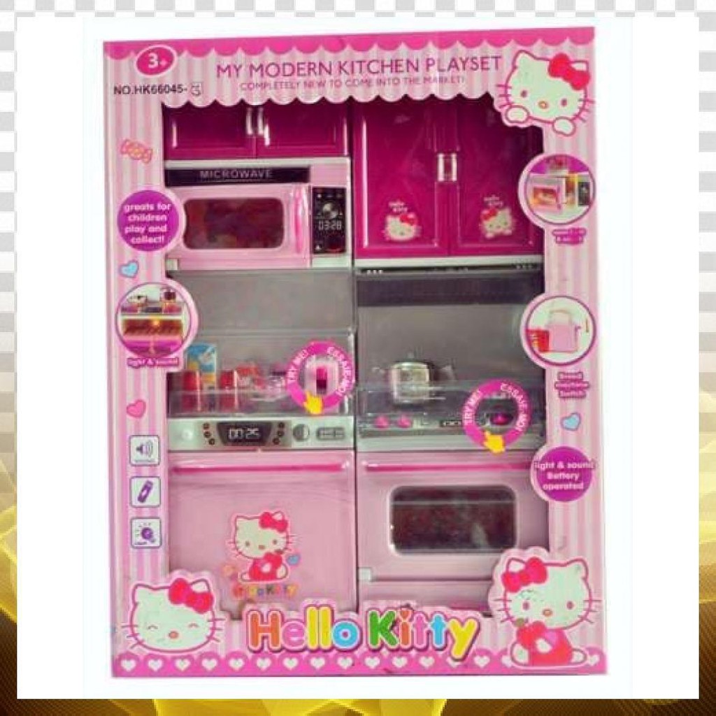 Jual MODERN KITCHEN SET HELLO KITTY KOMPOR | Shopee Indonesia