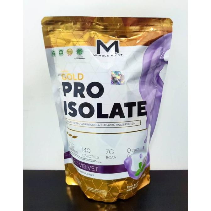 Jual MUSCLE FIRST PRO ISOLATE M1 900 GRAMS WHEY PROTEIN GOLD STANDARD ...