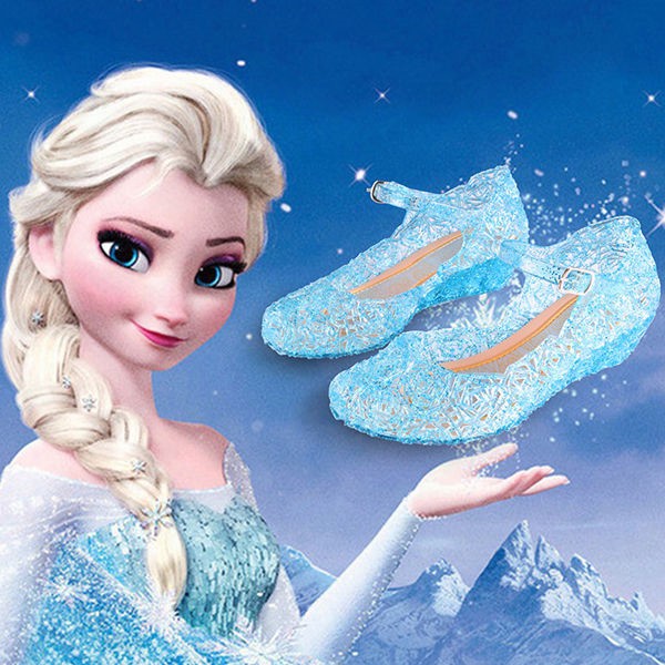 Jual Fairyland | Sepatu Jelly 25-34 Princess Cinderella Frozen ELSA ...