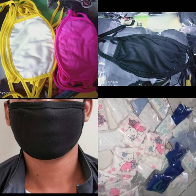 Jual Masker kain hijab/non hijab | Shopee Indonesia