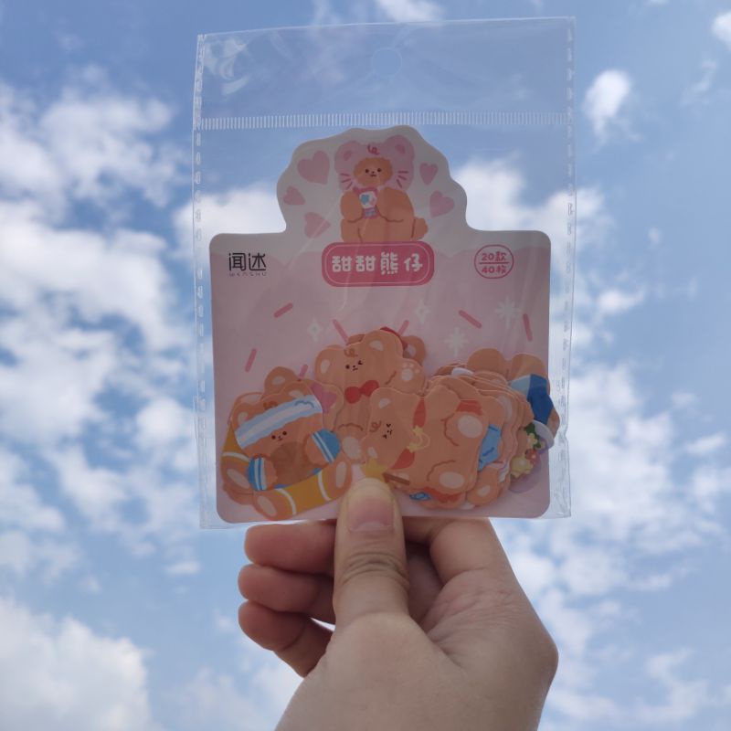 Jual Sticker Beruang Luchu | Shopee Indonesia