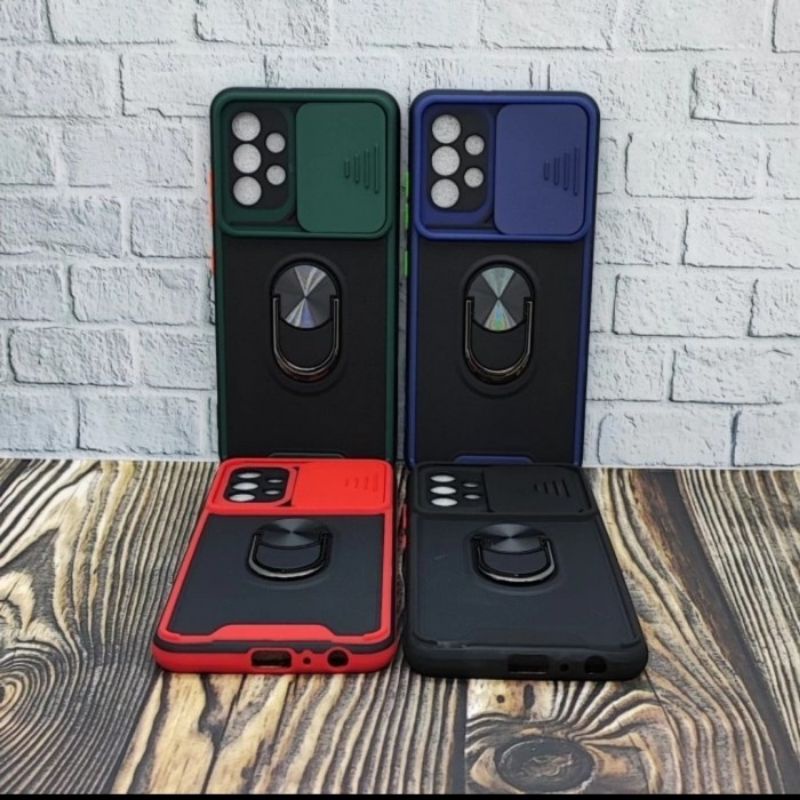 Jual SAMSUNG A33 5G A53 5G A13 4G A32 4G A52 A52S Case Silikon Armor Robot Slide Protect Kamera ...