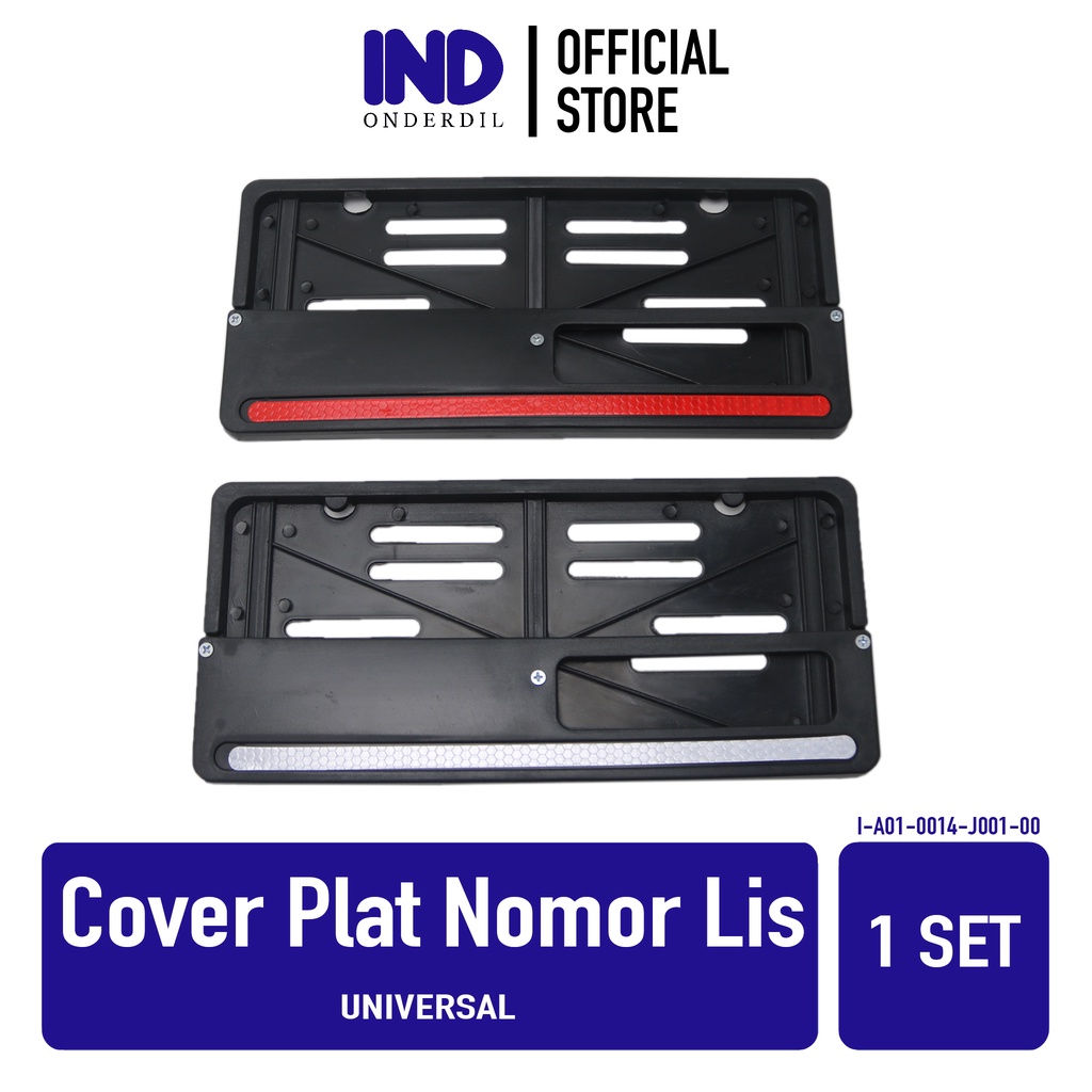 Jual IND Onderdil Cover-Dudukan Plat Nomor-Nomer-No Depan-Belakang ...