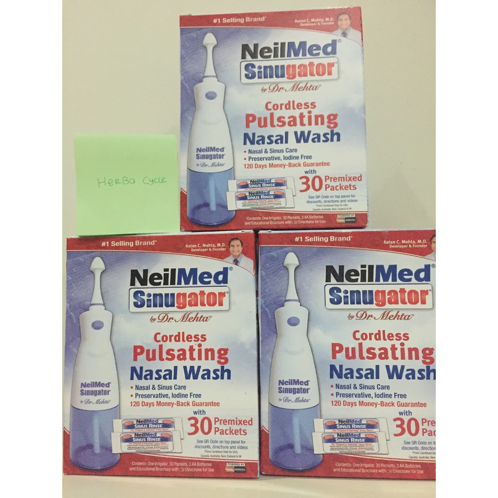 Jual Obat Neilmed Sinugator Sinus (Mesin Pencuci Hidung Sinusitis)+ 30 ...