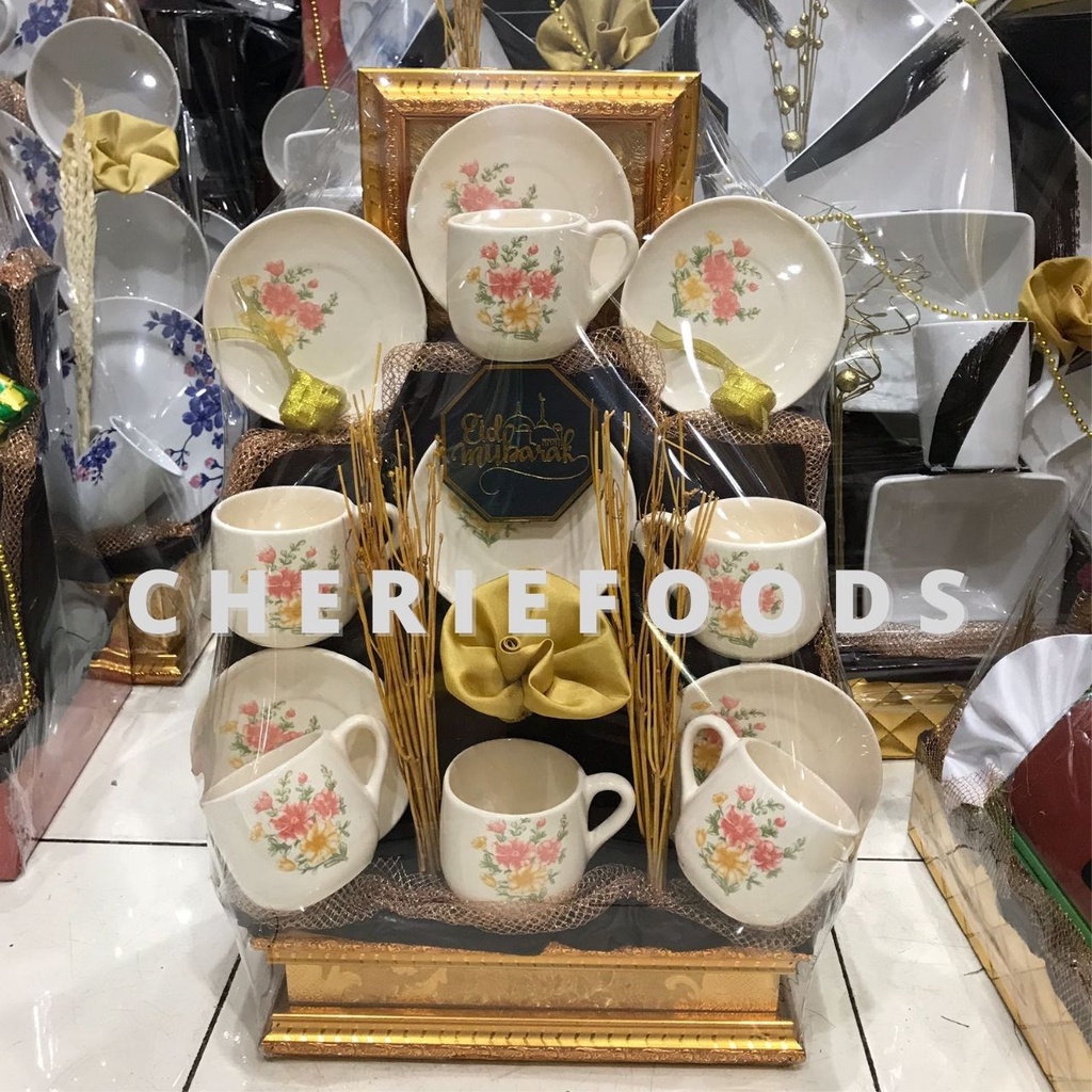 Jual Parcel Lebaran Tea set / Parcel Lebaran Pecah Belah / Tea Set ...