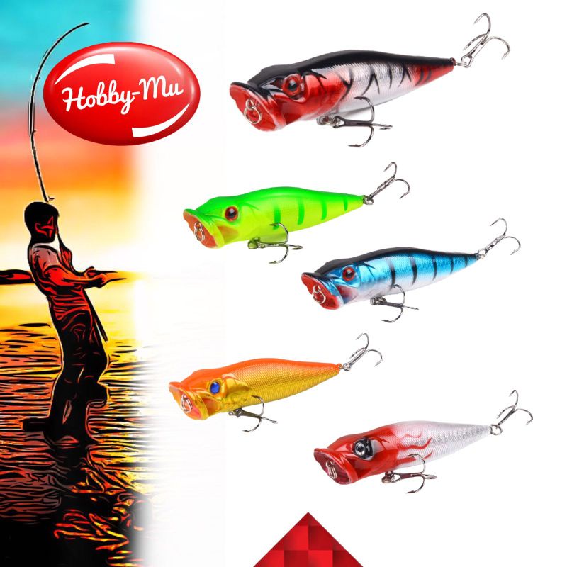 Jual Umpan Pancing Popper Bionik Ukuran 9cm12.5g | Shopee Indonesia