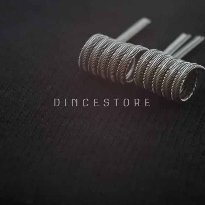 Jual READY Alien Fused Clapton Full TM Twisted Messes Ni80 TMN80 Coil ...