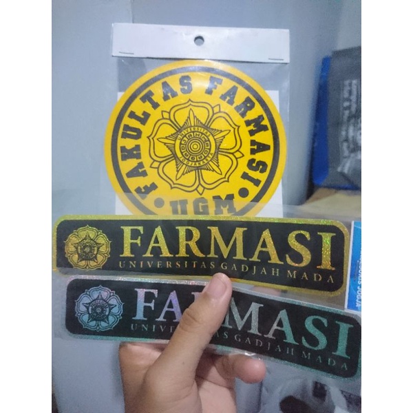 Jual Stiker Farmasi UGM cocok untuk mobil motor helm | Shopee Indonesia