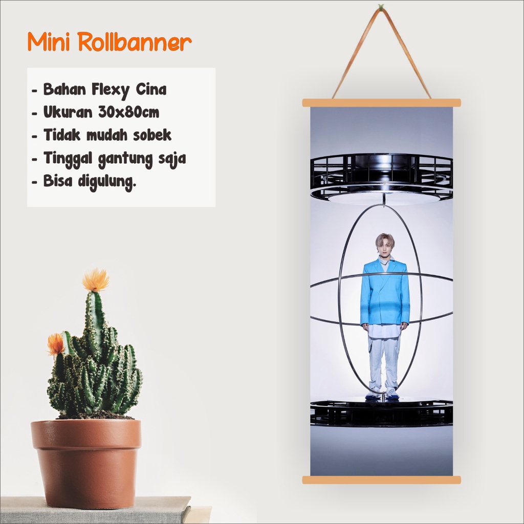Jual MINI ROLL BANNER NCT 2021 HAECHAN | Shopee Indonesia
