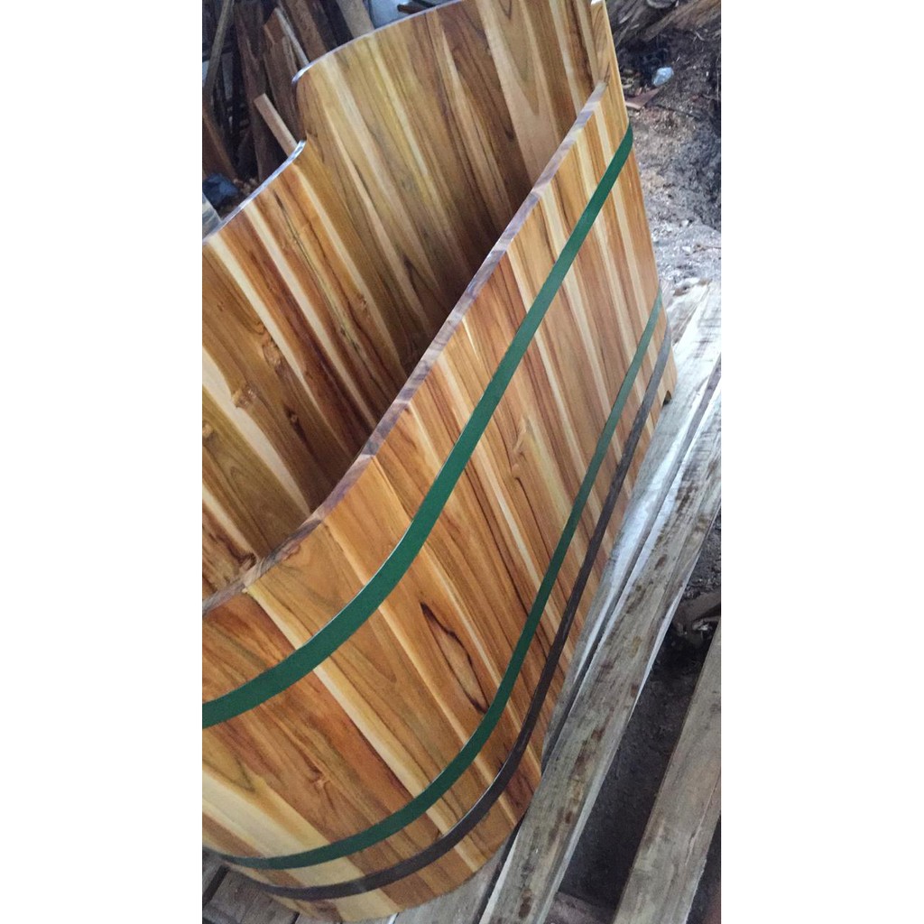 Jual Bathtub Kayu Jati Handmade P140cm | Shopee Indonesia
