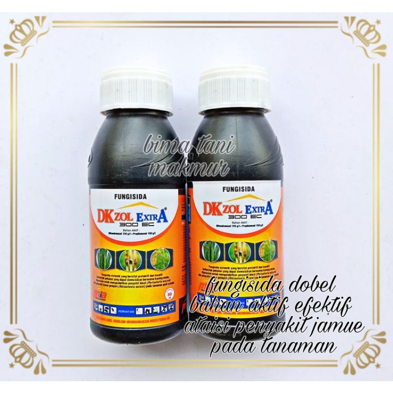 Jual FUNGISIDA DOBEL BAHAN AKTIF DK ZOL EXTRA 300 KEMASAN 80 ML ...