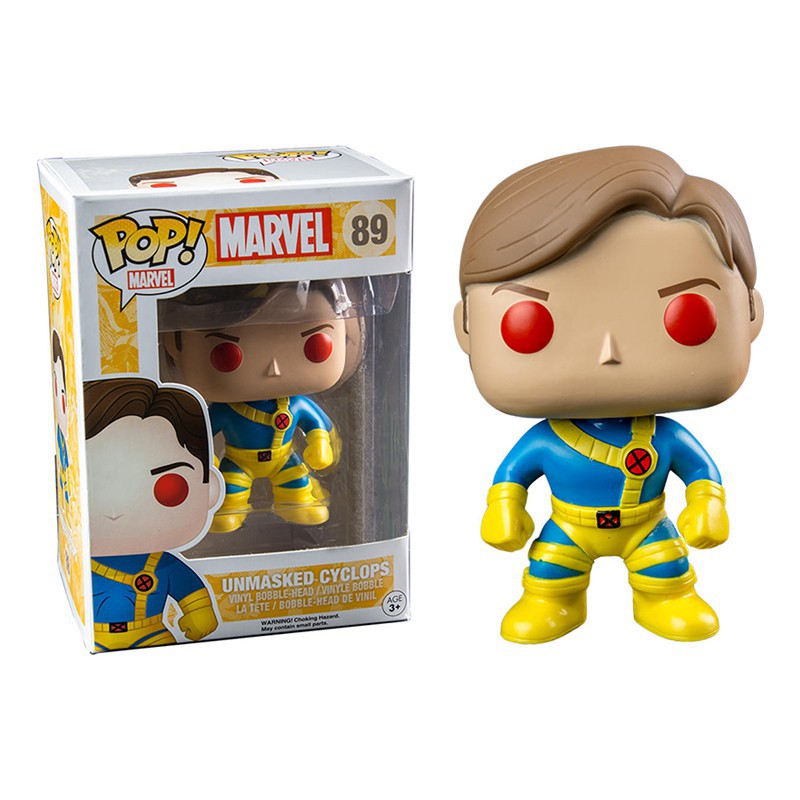 Jual Funko X-Men - Unmasked Cyclops - POP! Vynil - 5084 ORI | Shopee ...