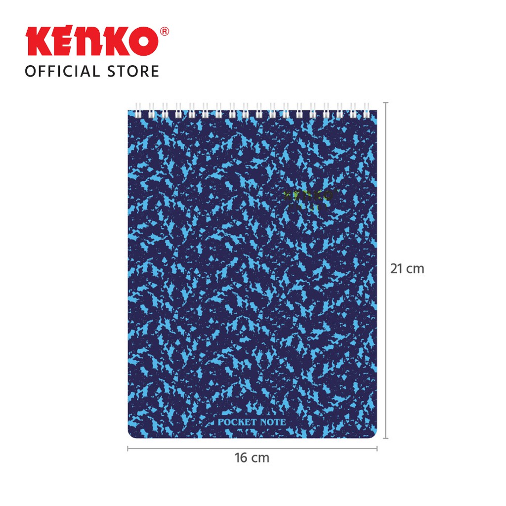 Jual Pocket Note KENKO PN-501 / Notes Spiral / Ring Book Buku Tulis ...
